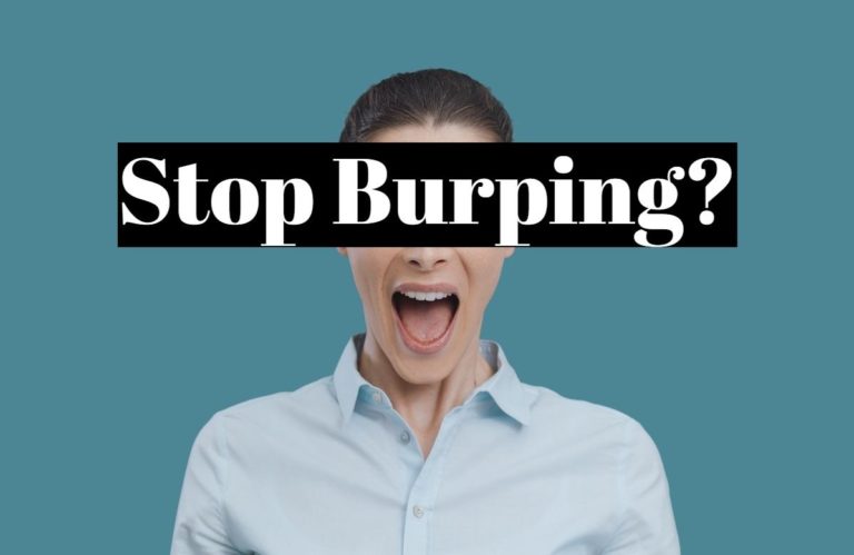 How to stop burping after meals